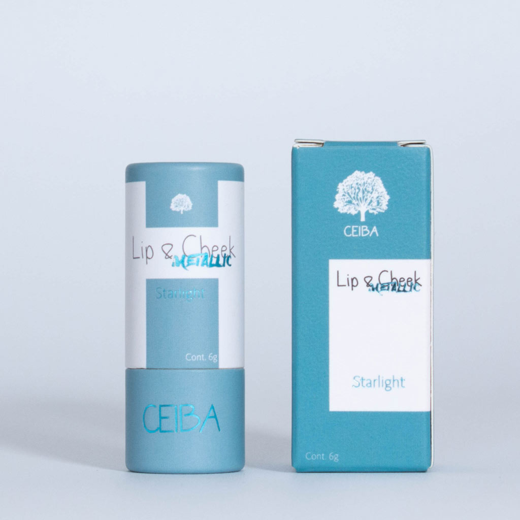 Bálsamo Lip & Cheek Metallic: STARLIGHT – Ceiba Essentials